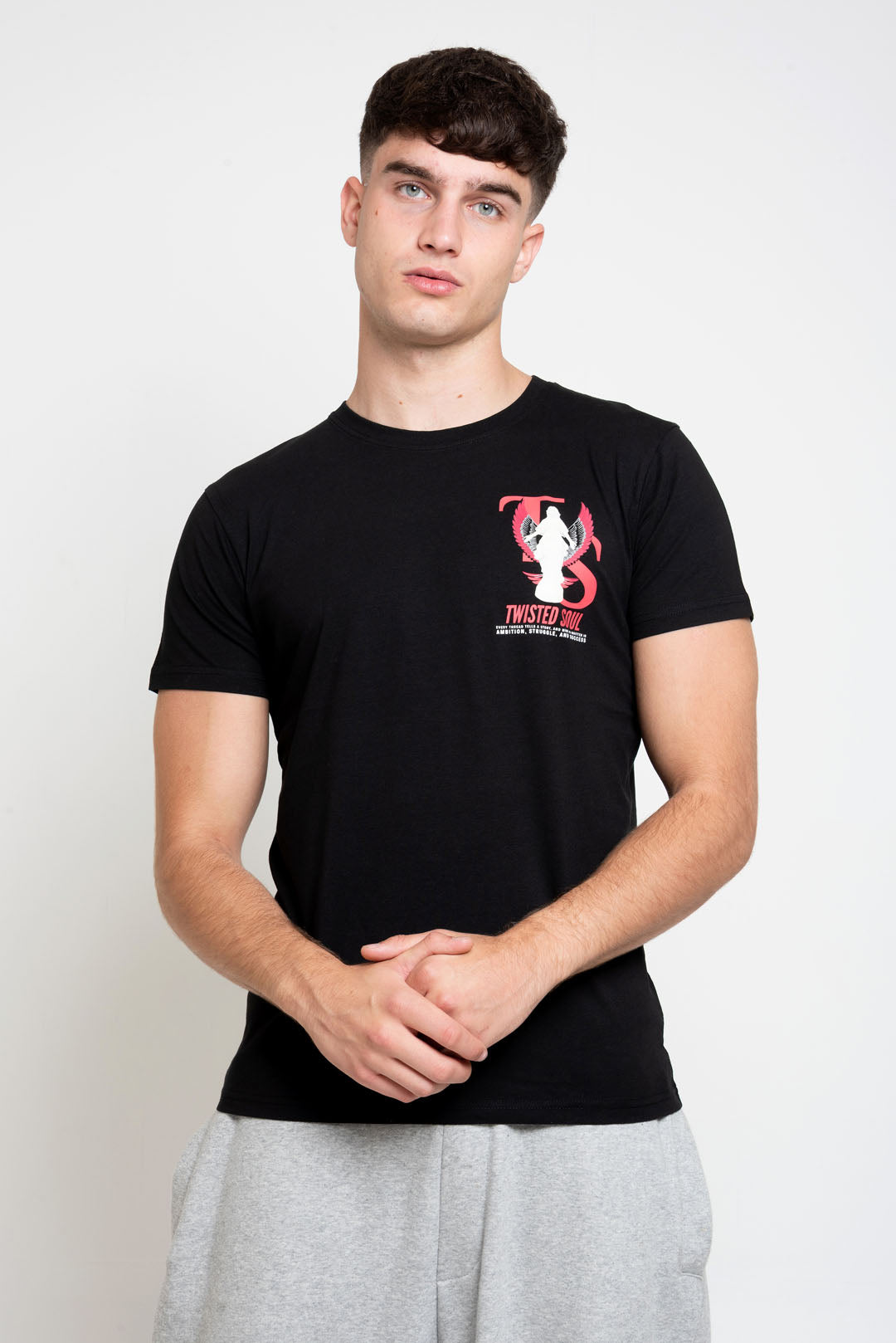 MENS TS STATUE DESIGN TEE – Blue Inc