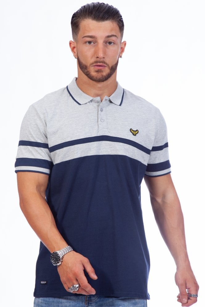 Jad Polo Shirt – Blue Inc